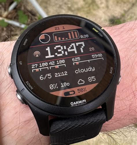 Made A Watch Face With A Lot Of Data And Customization Options R Garmin