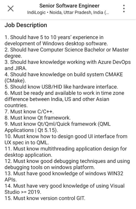 jagrit chhabra on linkedin c c cdeveloper hiring qt qtdev