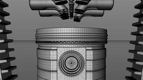 Motor Engine 3d Model 35 Unknown 3ds C4d Fbx Obj Free3d