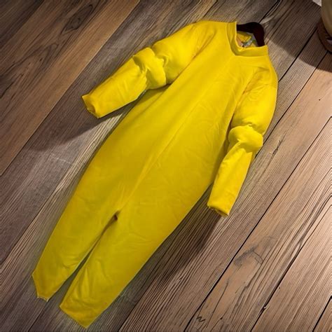Langteng Other Langteng Bright Yellow Muscle Padded Full Body Suit Actual Movie Prop Poshmark