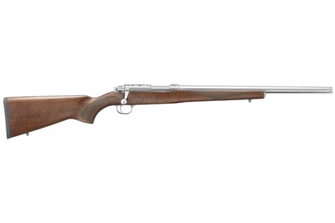 Ruger 7717 17 Wsm Bolt Action Rifle Stainless Steel Walnut Sportsmans Outdoor Superstore