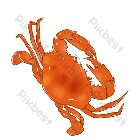 흰 이슬 게 털게 손으로 그린 일러스트 Png Psd 무료 다운로드 Pikbest