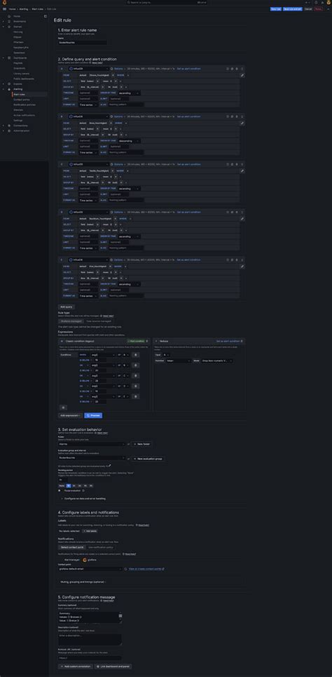 Cannot Get Data From Alert Query Into Notification Template Alerting