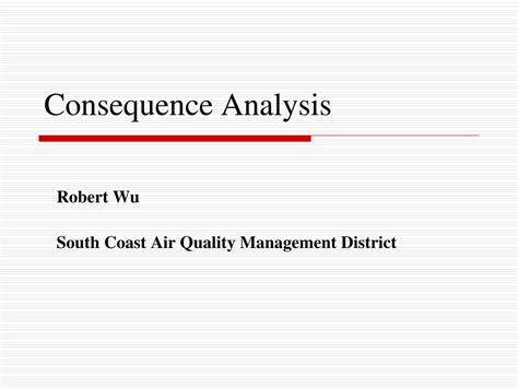 Ppt Consequence Analysis Powerpoint Presentation Free Download Id