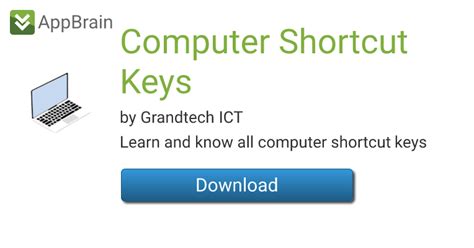 Computer Shortcut Keys For Android Free App Download