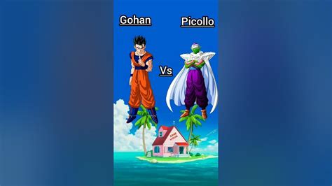 Gohan Vs Picollo Youtube