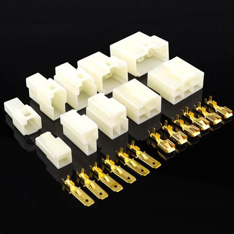 63mm 전선 커넥터 키트 암수 케이블 터미널 플러그 1세트 다양한 피치1핀~14핀 핸드폰닷컴