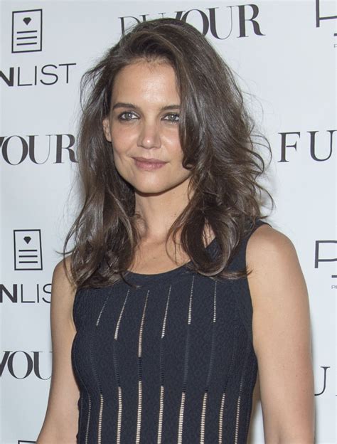 Katie Holmes At Dujour Magazine Fall Cover Party In New York Hawtcelebs