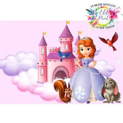Fondo Princesa Sofia Fondos De Princesas Decoraci N De Fiesta Princesita Sof A