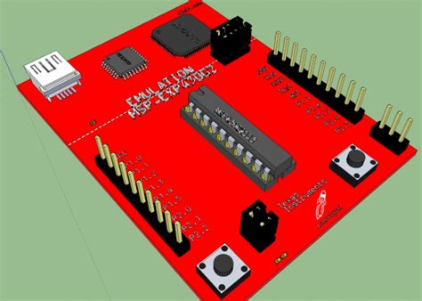 Msp430 Launchpad 3d Model In Sketchup Dangerous Prototypes