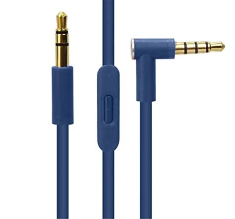 Replacement Dre Beats Blue Auxiliary Audio Cable Part Fixabeat