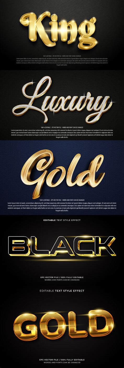 Vector 3d Text Editable Text Effect Font Vol 100 By Nikafox55 On Deviantart