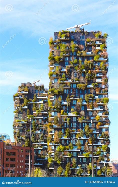 Stefano Boeri Vertical Forest Editorial Photo Image Of Forest Italy