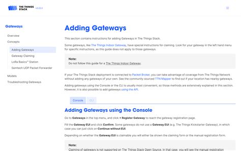 refactor gateways section by krishnaiyer · pull request 973