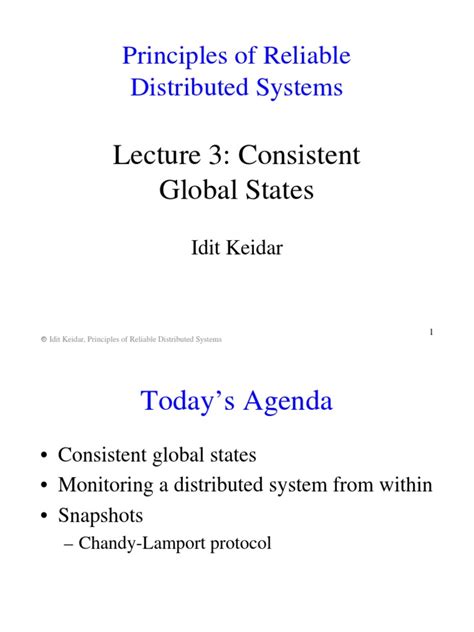 pords12 lec03 global states pdf distributed computing concurrent