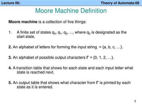 Ppt Finite Automata With Output Powerpoint Presentation Id1228000