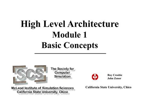 PPT High Level Architecture Module 1 Basic Concepts PowerPoint Presentation ID 1306787