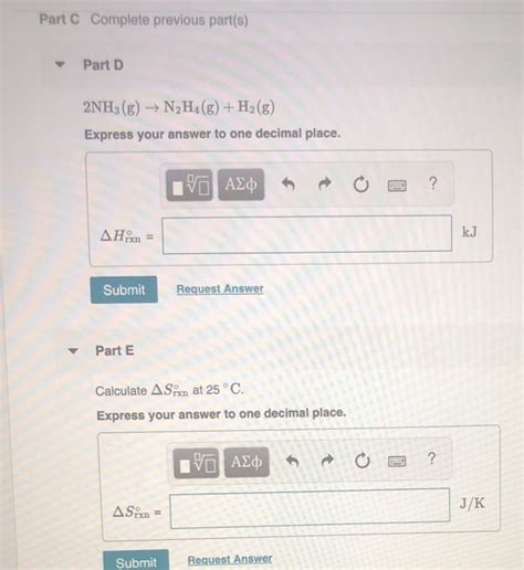 Solved Part B Calculate A Sex At 25°c Express Your Answer Solved Part B Calculate A Sex At 25°c Express Your Answer