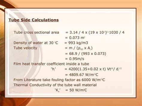 Design Of Condenser Ppt