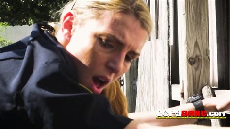 Black Thug In Dreads Is Chased And Caught By Busty Officers Eporner