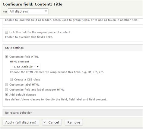 7 Why Are Some Fields Output Wrapped In Div And Others A Span