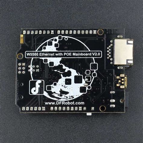 W5500 Ethernet With Poe Iot Board Arduino Compatible Kd Robot Kit