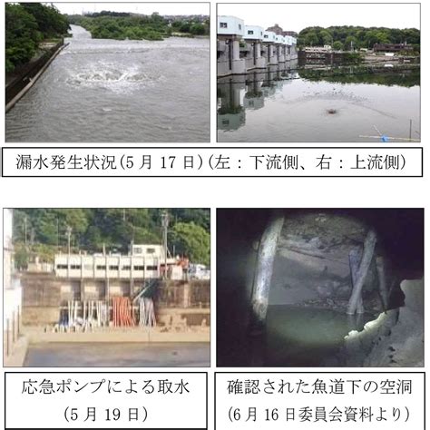 明治用水 頭首工での漏水事故 神戸 健太郎 愛知県議会議員一宮市