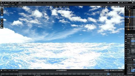 Blender Ocean Tutorial Blender 28 Eevee Blender Eevee 3d Tutorial