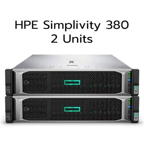Hpe Simplivity 380 Gen10 Hyperconverged Hpe Simplivity 380 1