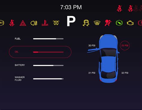 Vehicle Interface Design On Behance