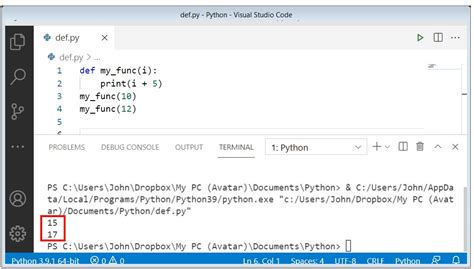 Introduction To Python Def Function With Practical Examples Codingstreets