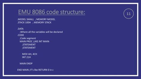 Microprocessor And Assembly Language Emu 8086 Microprocessor Pptx