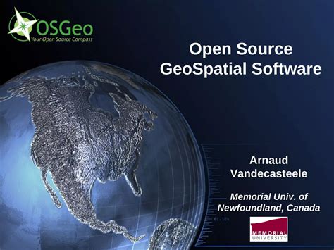 Open Source Geospatial Ppt