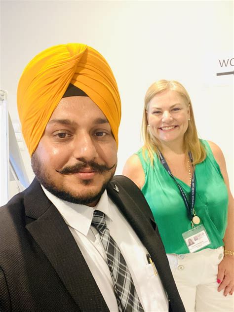 dalbir singh on linkedin business meeting greece