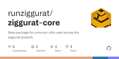 Github Runzigguratziggurat Core Base Package For Common Utils Used