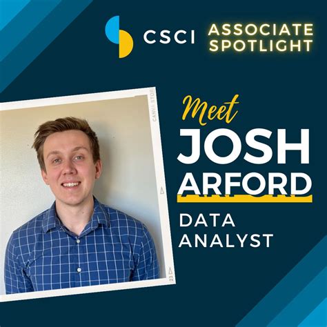 csci consulting on linkedin meet josh a data analyst with csci who is