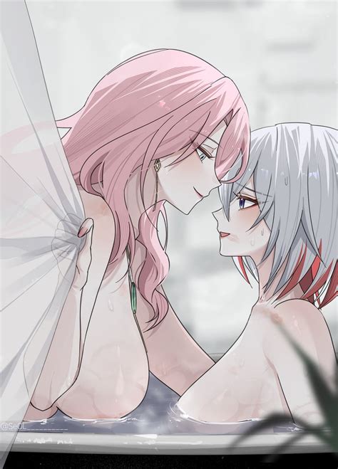 Topaz And Jade Honkai And More Drawn By Baconontheclock Danbooru