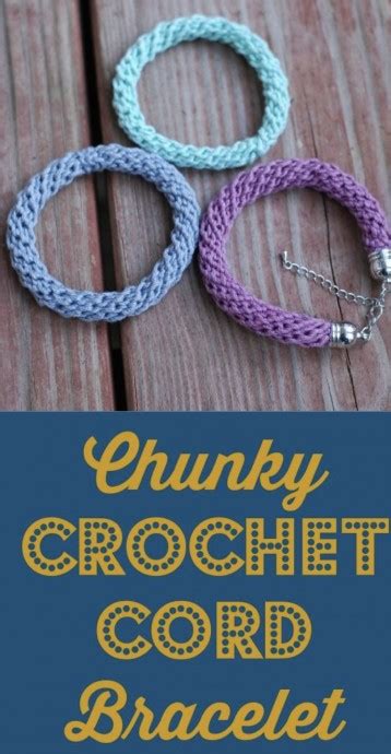 Create Your Stylish Chunky Crochet Cord Bracelet Beginners Guide To