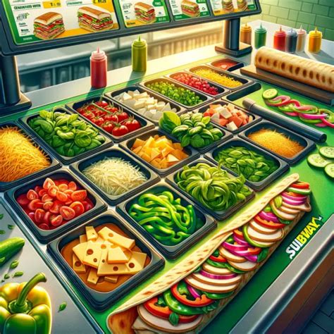 Subway Create Your Own Salad Menu Uk October 2025