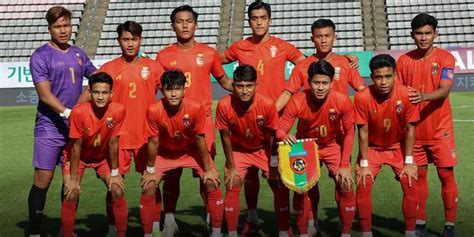 Dvb အာရှယူ ၂၃ ခြေစစ်ပွဲတွင် မြန်မာနှင့် ကာဂျစ္စတန် ၁ ဂိုးစီသရေကျ