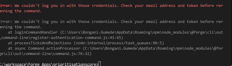 Forge Login Error Forge The Atlassian Developer Community