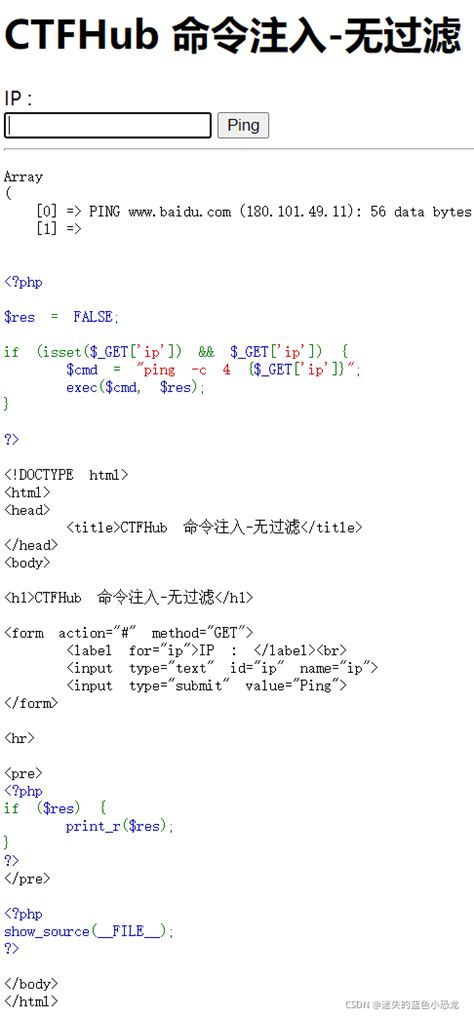 Ctf之旅（ctfhub技能树详细write Up持续更新ing（rce）ctfhub Writeup 管理后台 Csdn博客