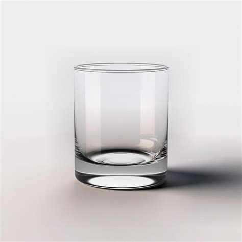 Premium Ai Image Glass On A Light