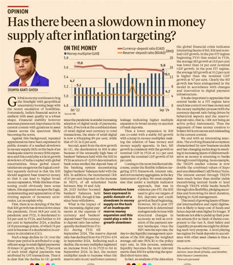 In Business Standard Today Soumya Kanti Ghosh
