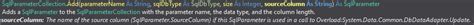 Sql Why Does The Sqlparameter Request A Sourcecolumn Stack Overflow