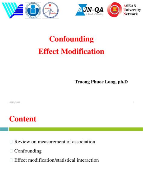 Confounding And Effect Modification Download Free Pdf Relative Risk Confounding Confounding And Effect Modification Download Free Pdf Relative Risk Confounding