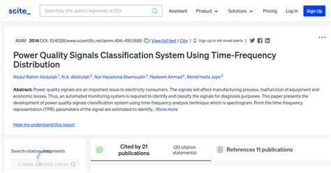 Power Quality Signals Classification System Using Time Frequency Distribution