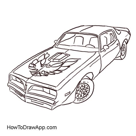 Firebird Sketch At Explore Collection Of Firebird
