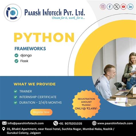 Paarsh Infotech Pvt Ltd Nashik