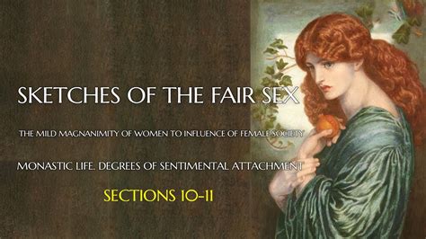 Audiobook Sketches Of The Fair Sex The Mild Magnanimity Of Women To Influence Of Female Society